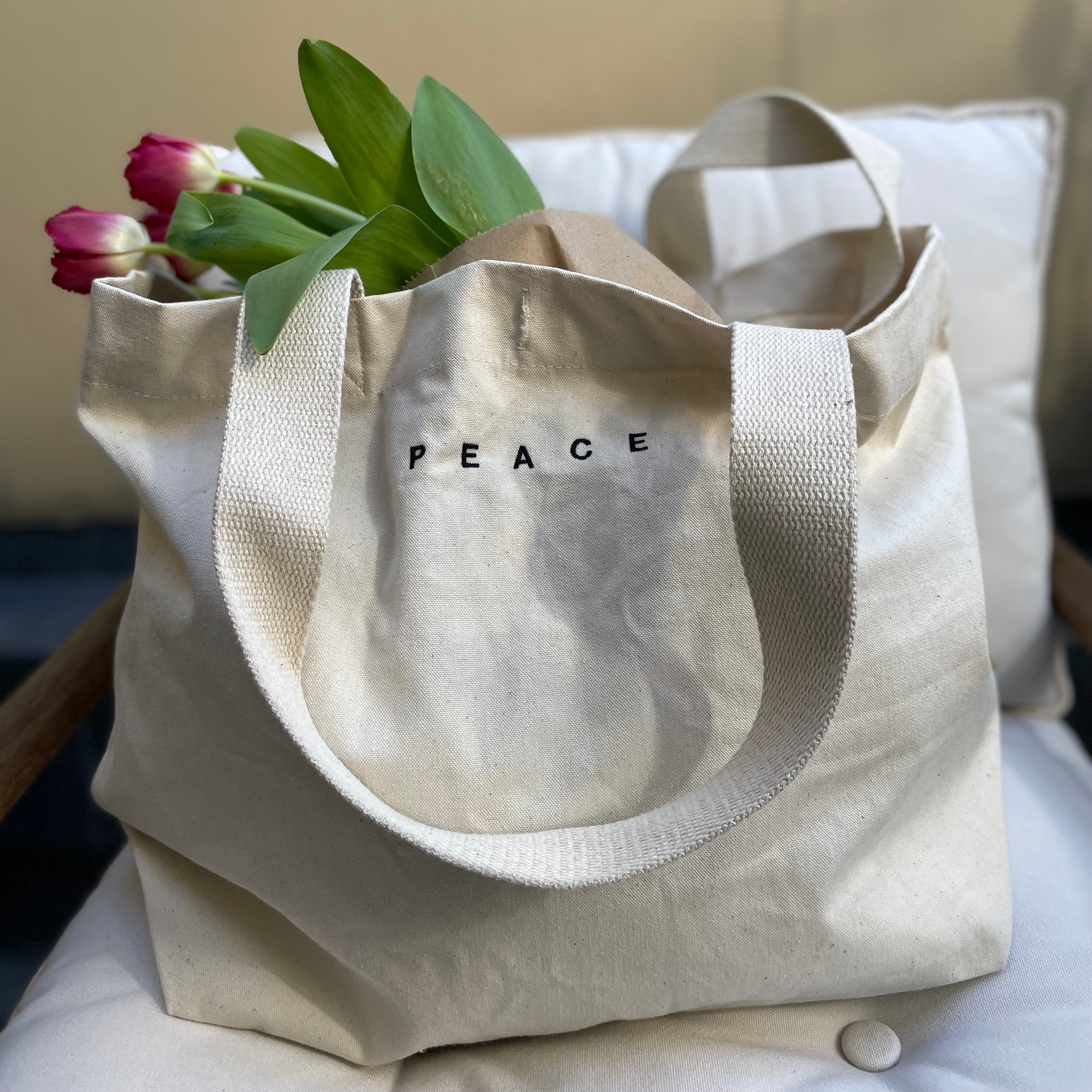 Shopper "PEACE" / Me-Version (Adults) – MINNIE MARIE